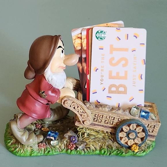 Disney | Office | Disney Seven Dwarfs Grumpy Office Desk Buisness Card ...